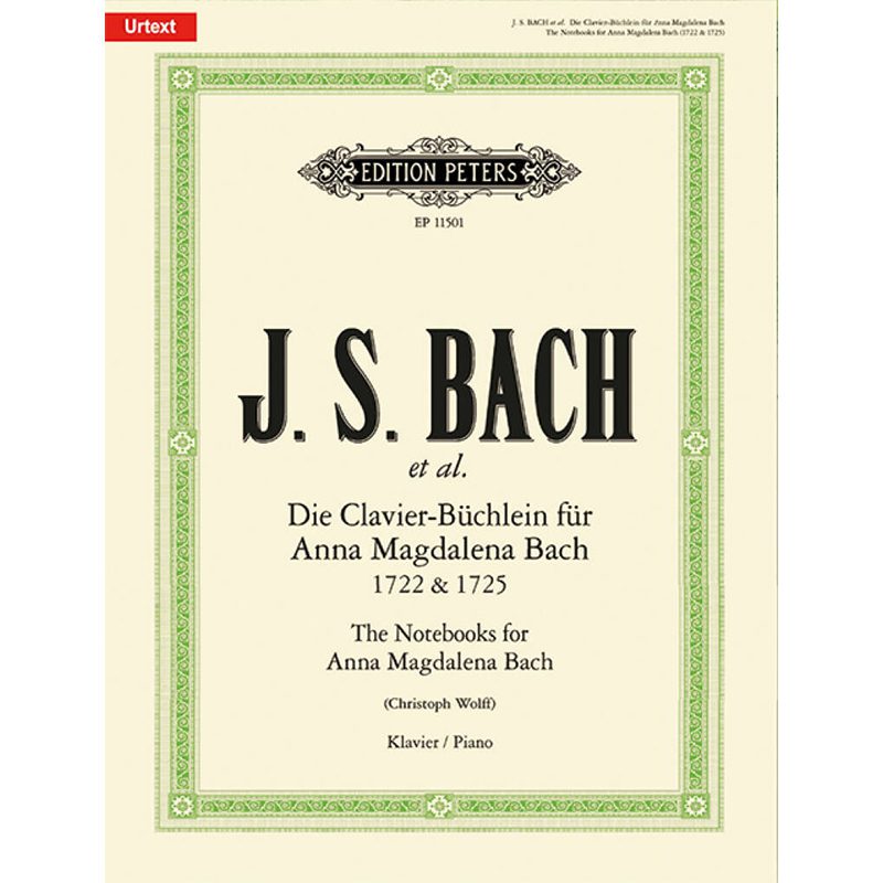 J. S. Bach The Notebook For Anna Magdalena Bach - promusica.ie