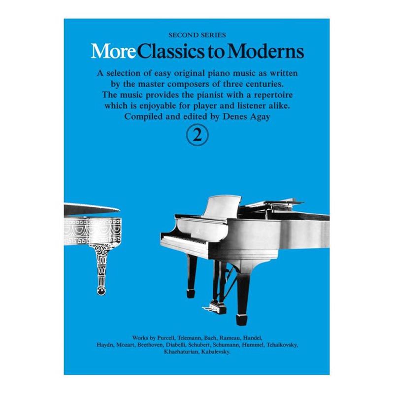 More Classics to Moderns Book 2 - Piano - promusica.ie