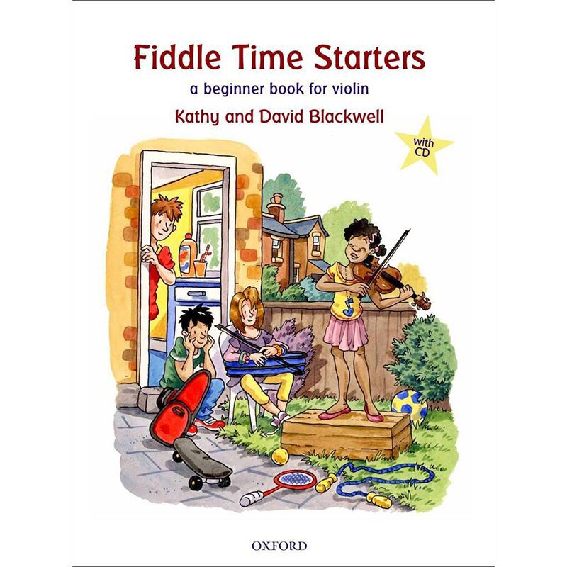 Fiddle Time Starters - A Beginner Book for Violin (Audio Included ...