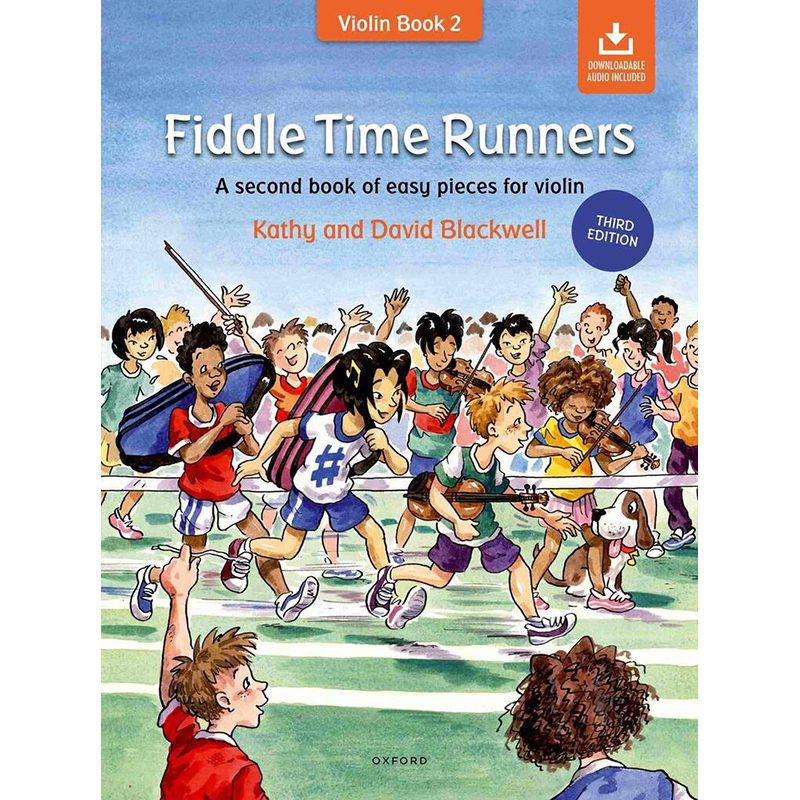 Fiddle Time Runners - A Second Book of Easy Pieces for Violin - Audio ...