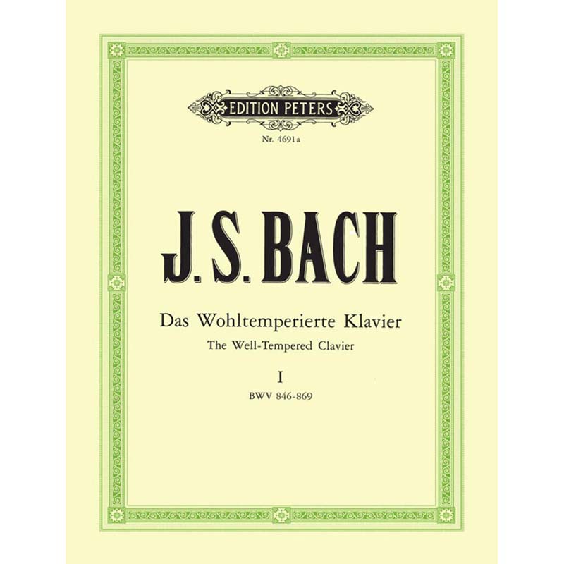 J.S. Bach The Well-Tempered Clavier Vol. 1 BWV 846-869