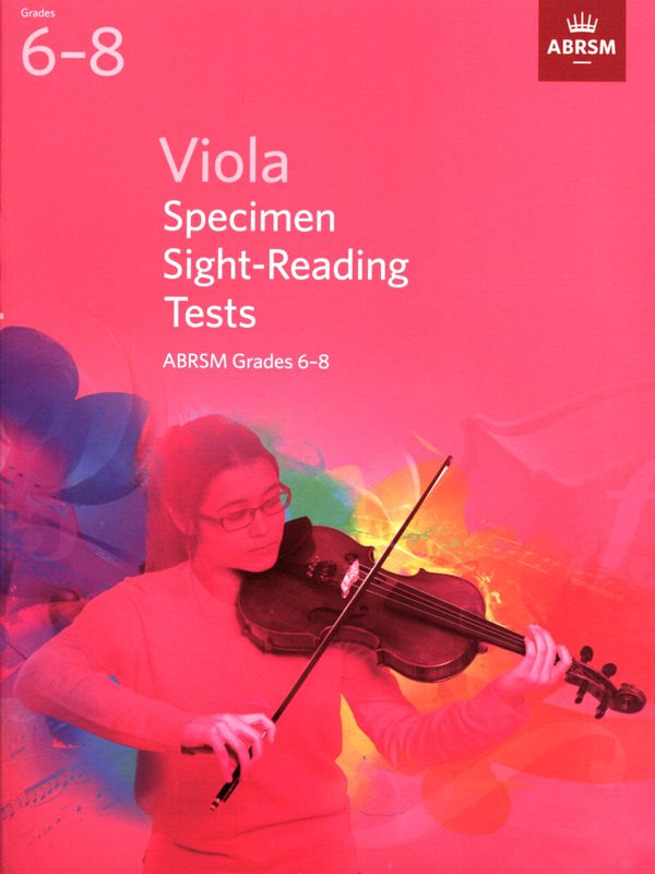 ABRSM Cello Specimen Sight-Reading Tests Grades 6-8