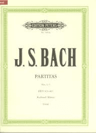 J. S. Bach: Partitas Nos. 1-3 - Piano - promusica.ie