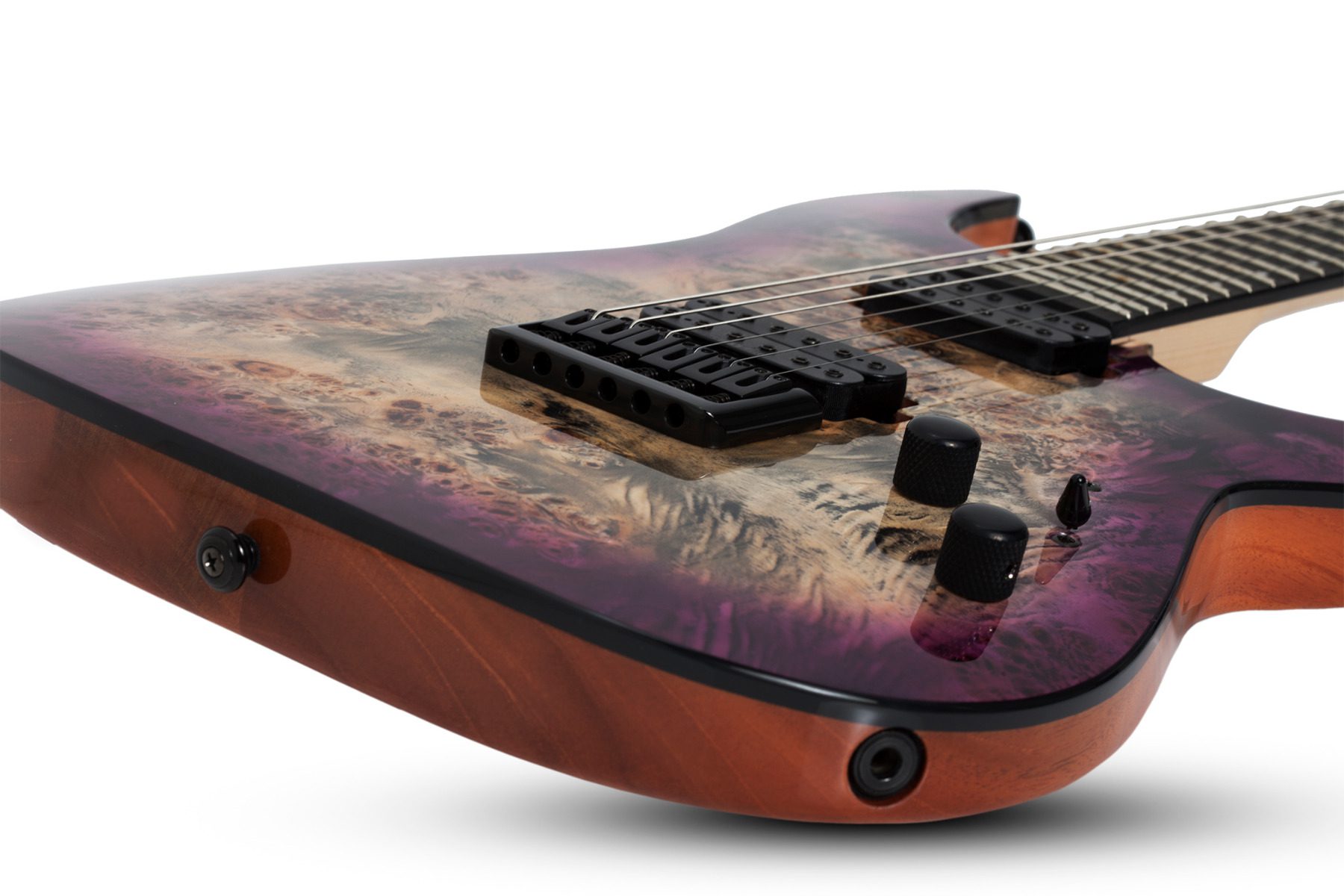 Schecter C-6 Pro Aurora Burst