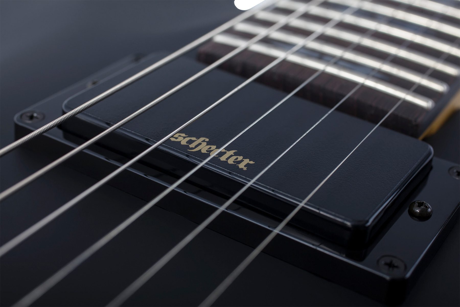 Schecter Demon 6 - Aged Black Satin