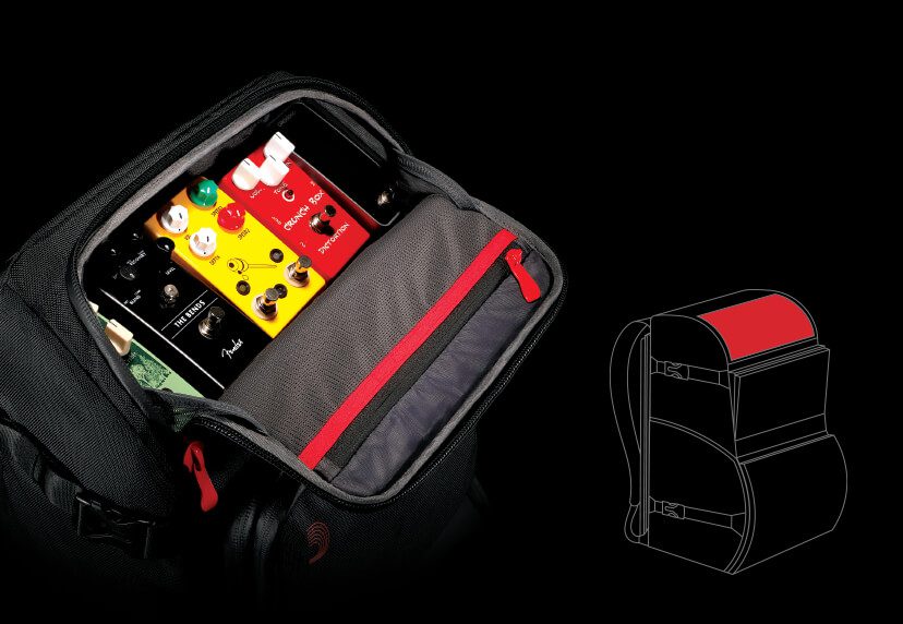 D'addario - Backline Gear Transport Pack - Musicians Accessories Backpack