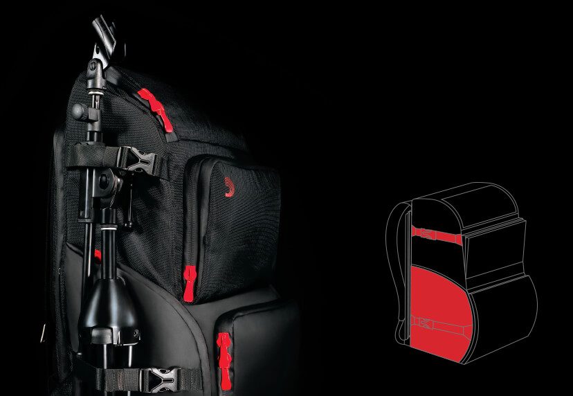 D'addario - Backline Gear Transport Pack - Musicians Accessories Backpack