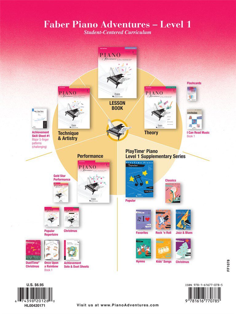 Piano Adventures - Lesson Book - Level 1