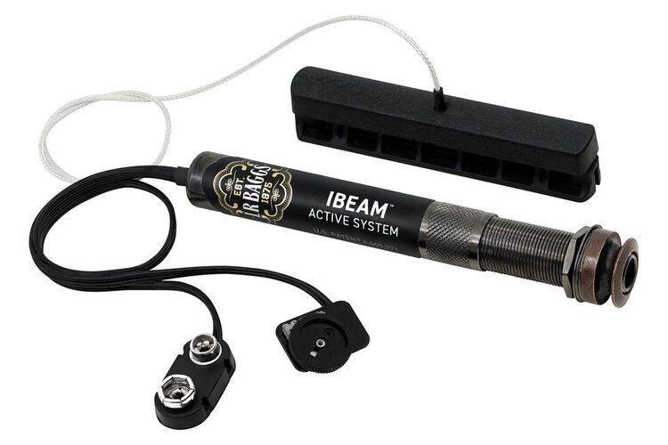 LR Baggs iBeam Active Bridge Plate Pickup - Steel