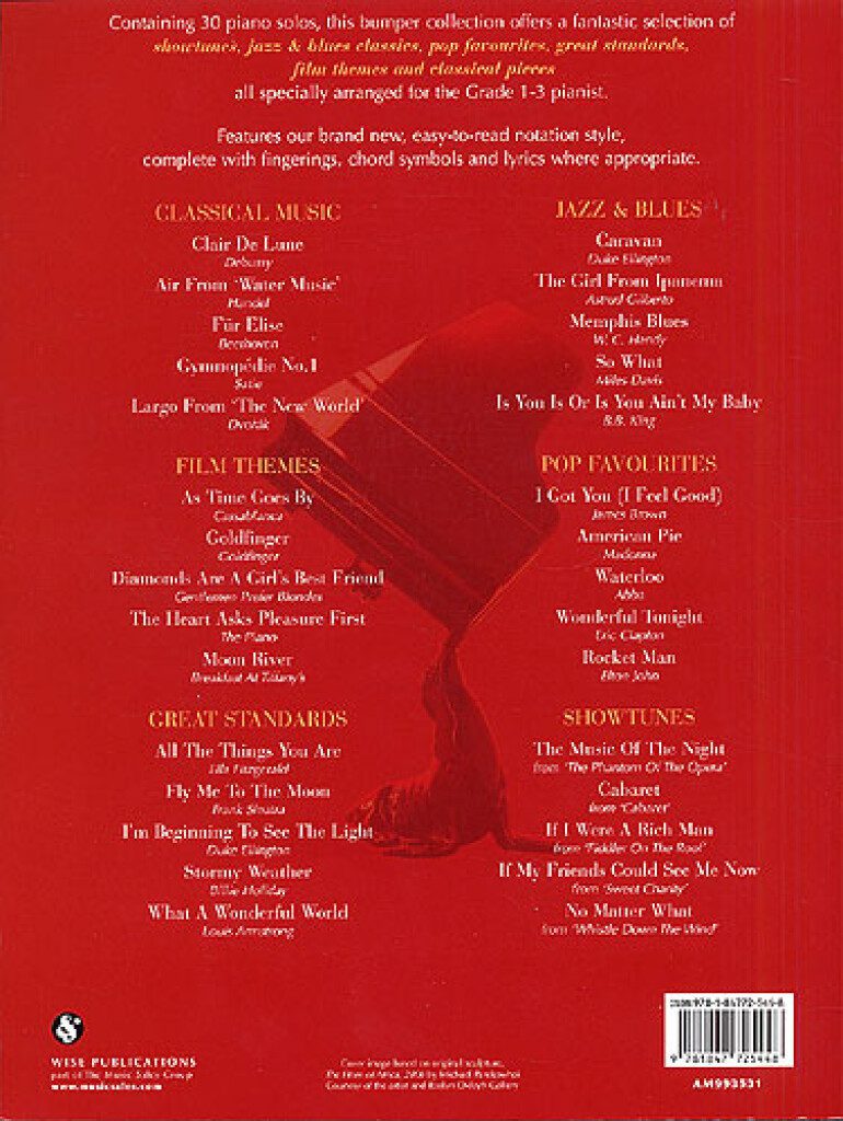 Great Piano Solos - The Red Book - Easy Piano Edition