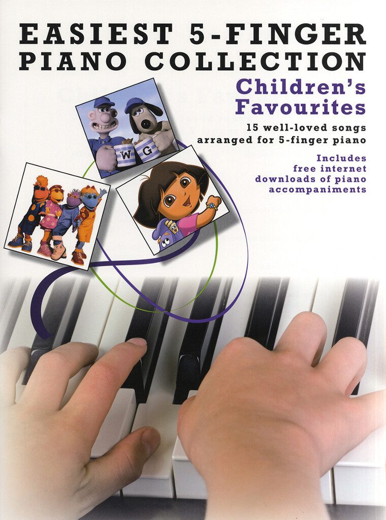 Easiest 5-Finger Piano Collection - Children's Favourites
