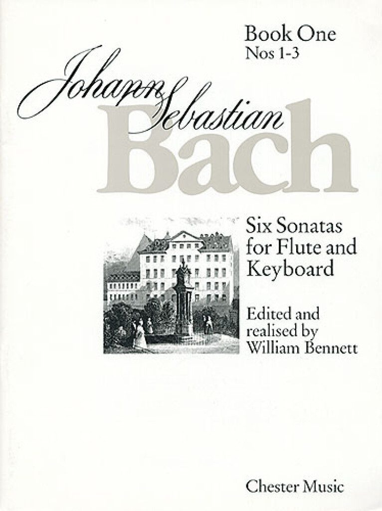 J.S. Bach Six Sonatas For Flute And Keyboard Book One