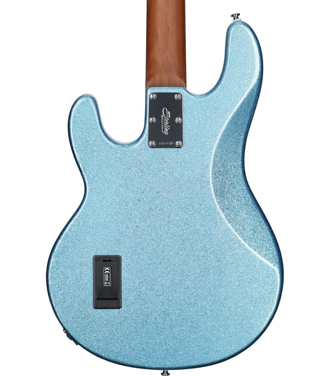 Sterling by Music Man Stingray Ray34 - MN - Blue Sparkle