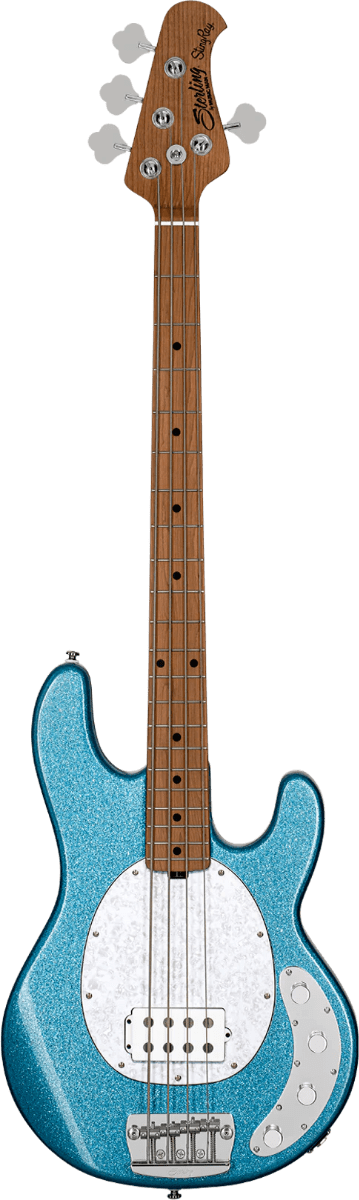 Sterling by Music Man Stingray Ray34 - MN - Blue Sparkle