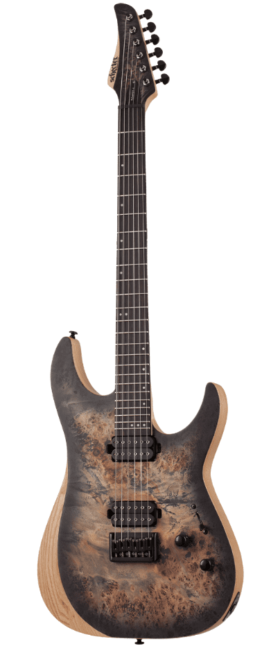 Schecter Reaper-6 Satin Charcoal Burst