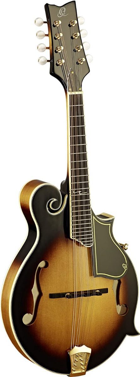 Ortega RMFE90TS F-Style Mandolin - Sunburst