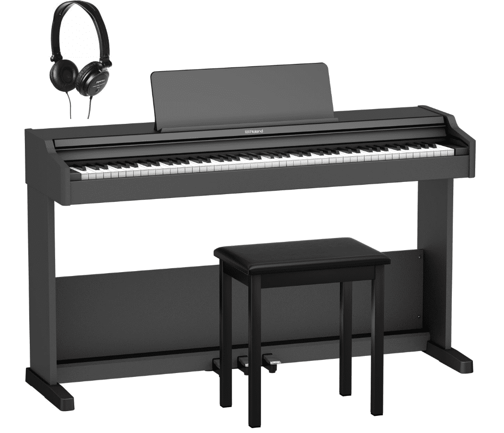 Roland RP107 Digital Piano Home Set w/Bench + Headphones