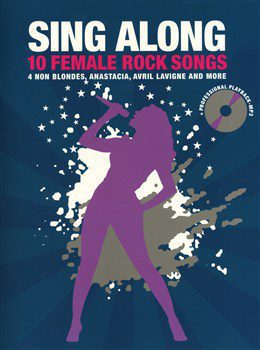 Sing Along: 10 Female Rock Songs - CD Included - promusica.ie