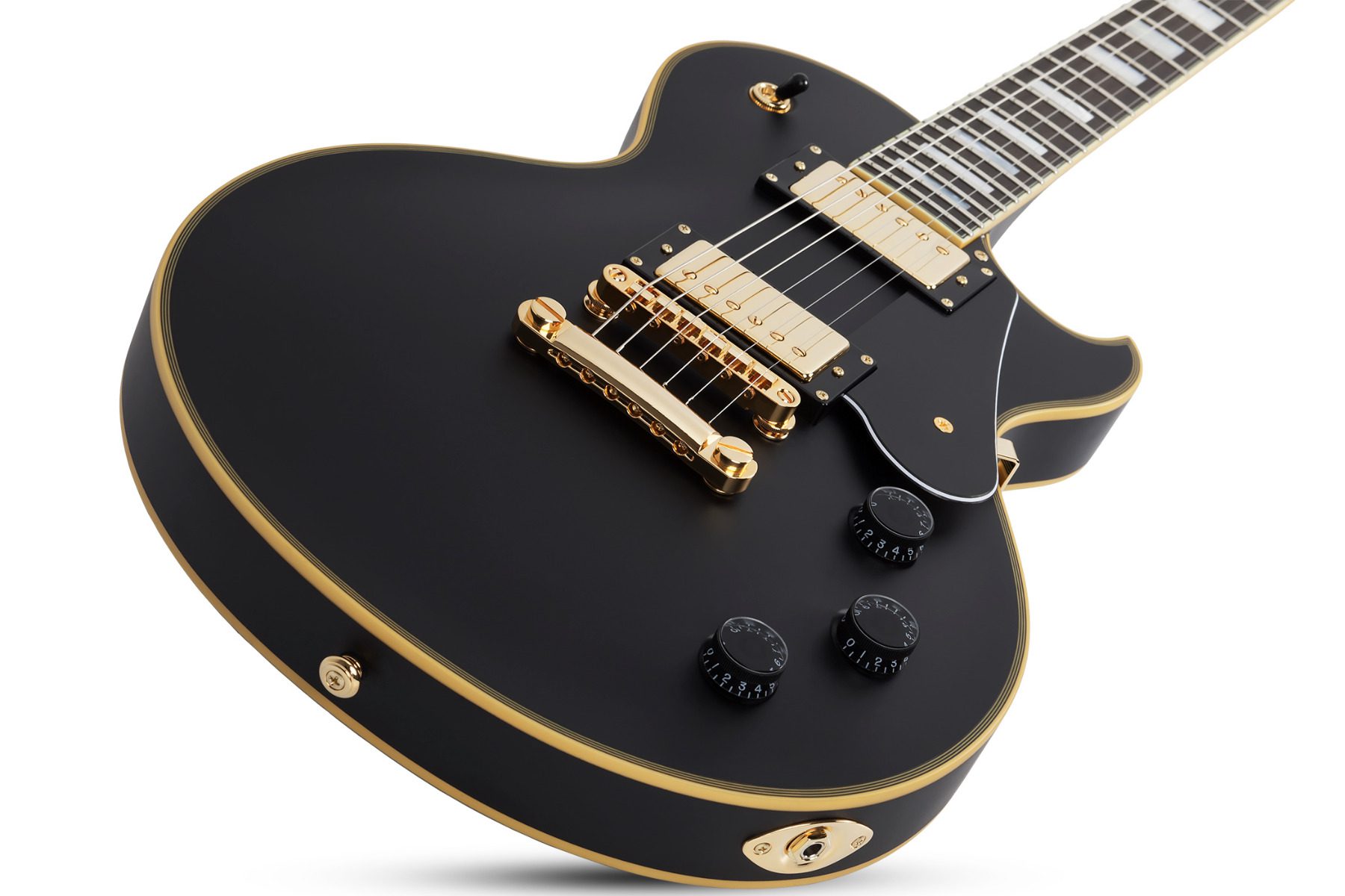 Schecter Solo II Custom - Aged Black Satin