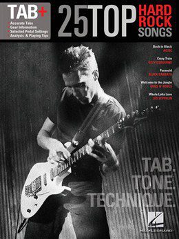 TAB+: 25 Top Hard Rock Songs - Guitar - promusica.ie