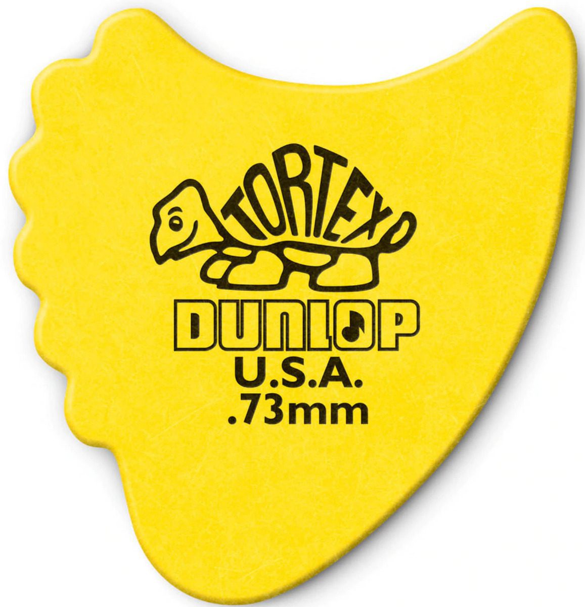 Dunlop .73mm Tortex Fin Pick - Set Of 12