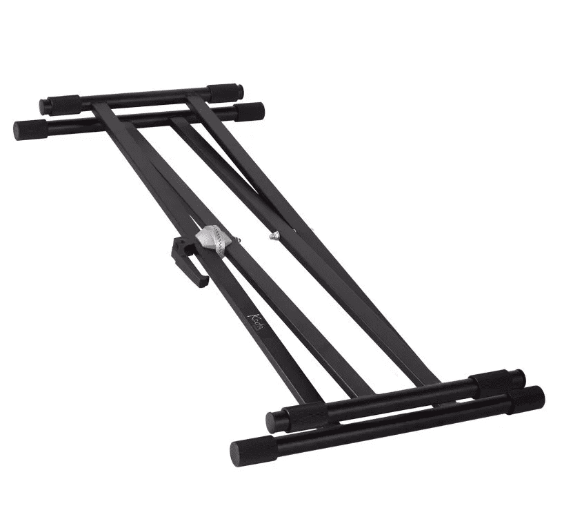Koda TXS002 Keyboard Stand - Double Braced w/Toothed Locking Mechanism