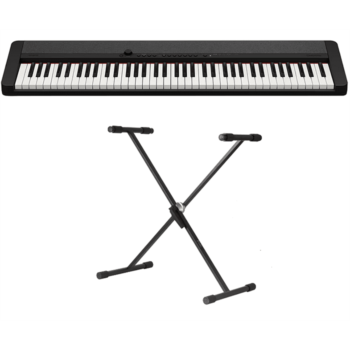 Casio CT-S1-76BK - 76-Key Keyboard w/Keyboard Stand - promusica.ie