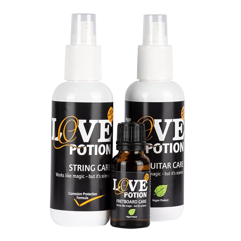 Ortega Love Potion Guitar/String/Fretboard Care Set - promusica.ie