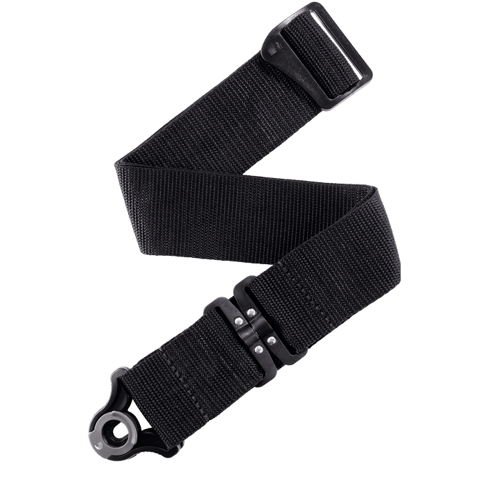 D'addario Auto-Lock Swivel Locking Guitar Strap - Black - promusica.ie
