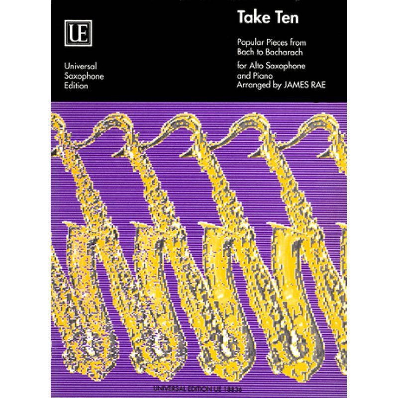Take Ten - Alto Saxophone and Piano - James Rae - promusica.ie