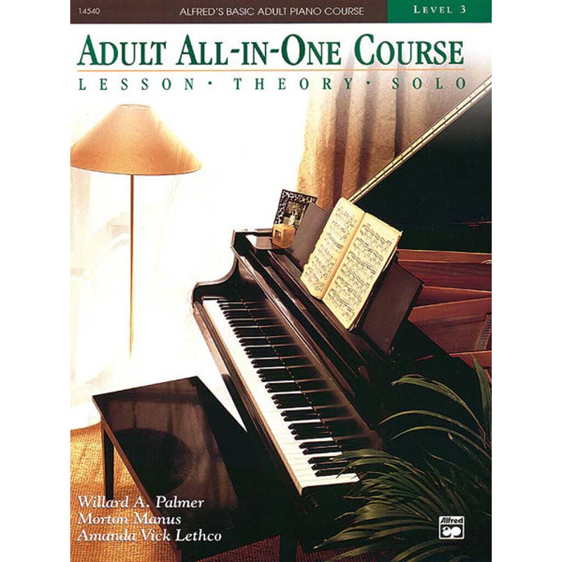 Alfred's Basic Adult All In One Piano Course - Level 3 - promusica.ie