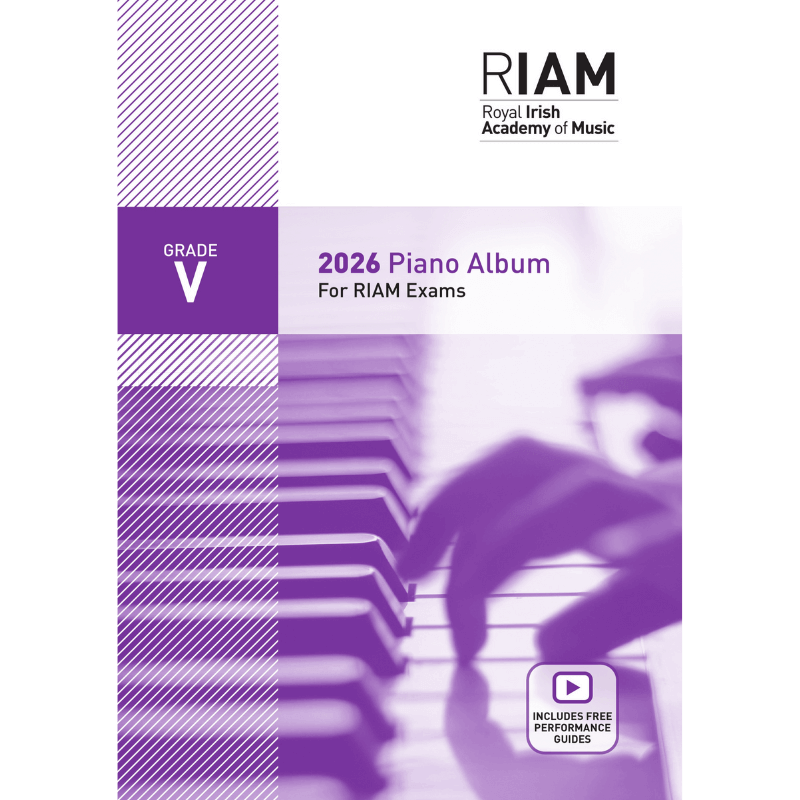 RIAM 2026 Grade 5 Piano Album - promusica.ie