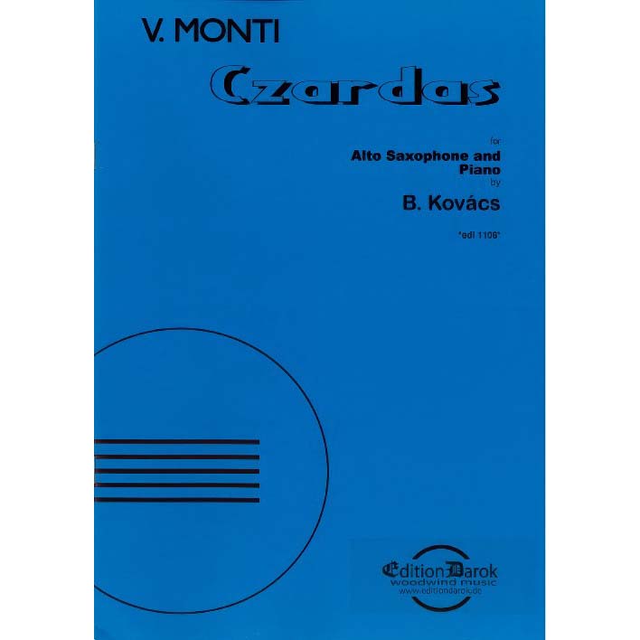 Czardas for Alto Saxophone - Bela Kovacs - promusica.ie