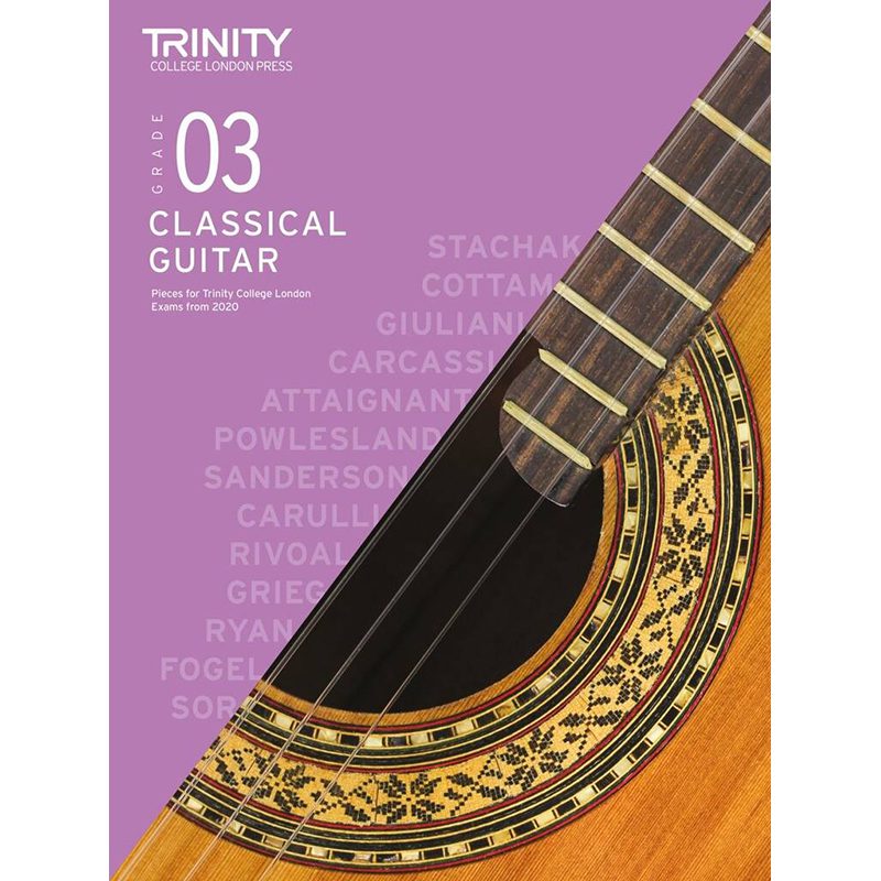 Trinity College London - Classical Guitar Exam Pieces - 2020-2023 ...