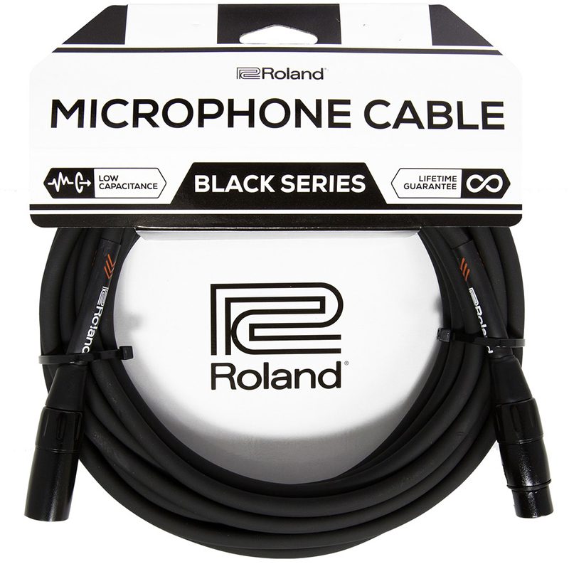 Roland RMC-B20 XLR-XLR Microphone Cable - 20ft/6m - promusica.ie