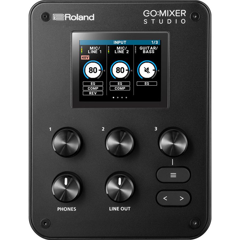 Roland - GO:MIXER Studio - Audio Mixer / Audio Interface - promusica.ie